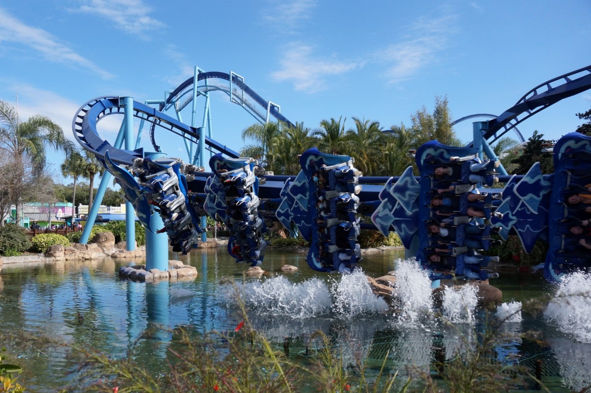SeaWorld Orlando – Roller Coaster Traveller