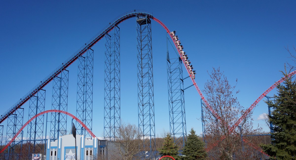 Six Flags New England – Roller Coaster Traveller